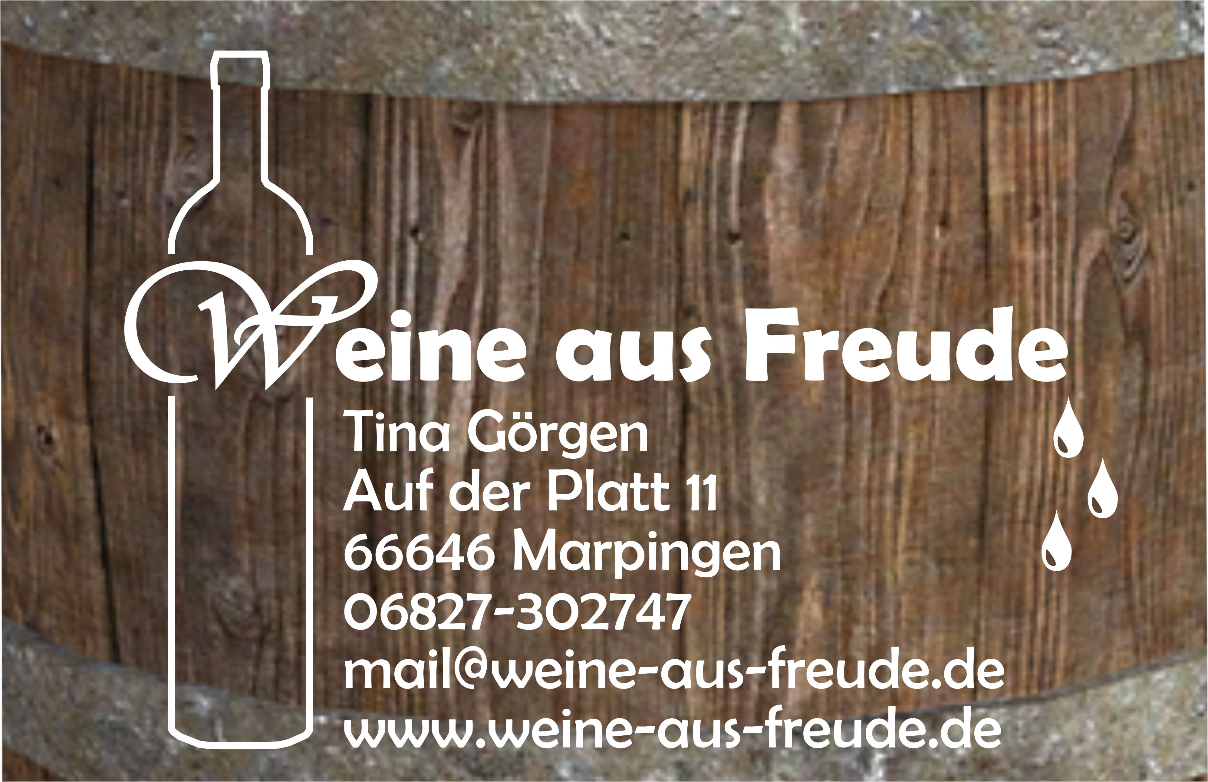 Weine aus Freude - AKTUELLES